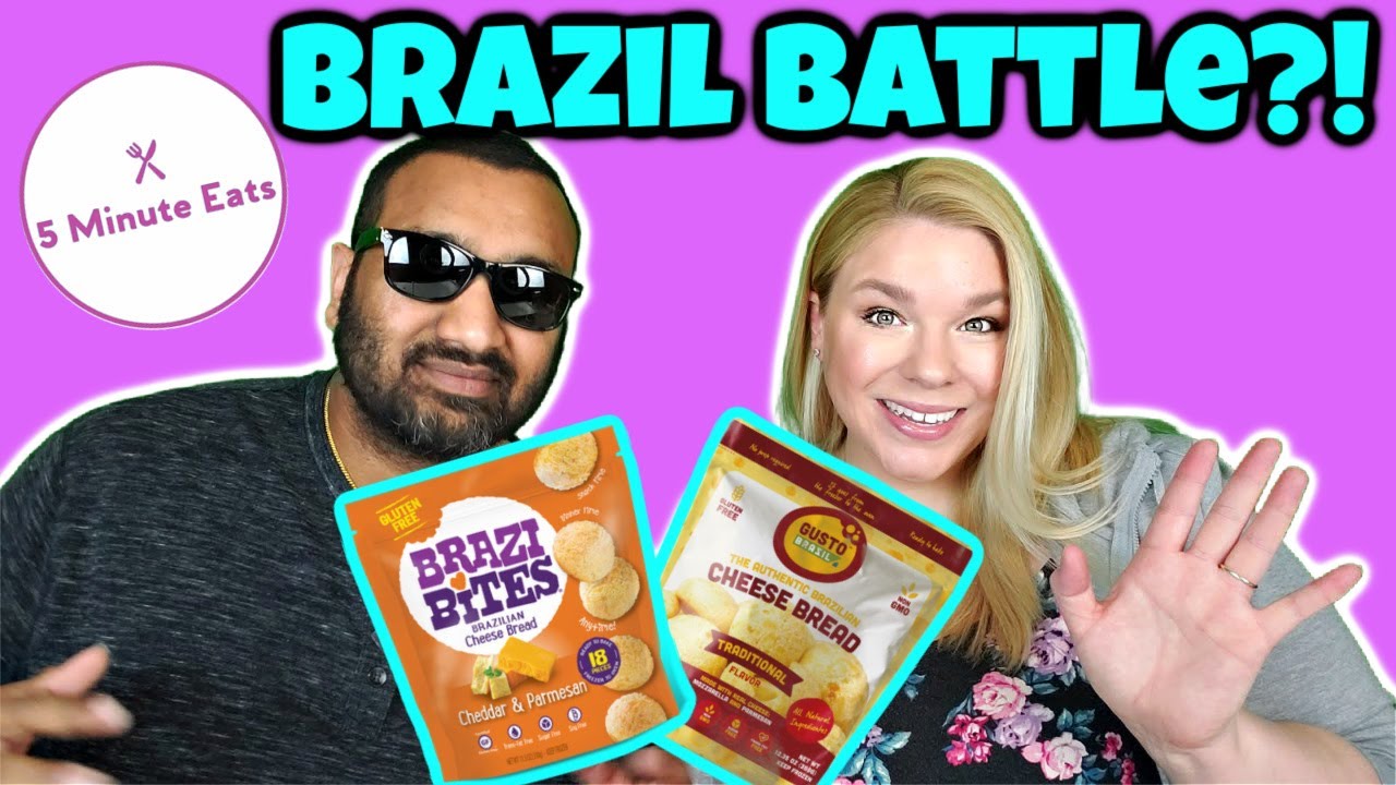 Brazi Bites Vs Gusto Brazil Cheese Bread Review - YouTube