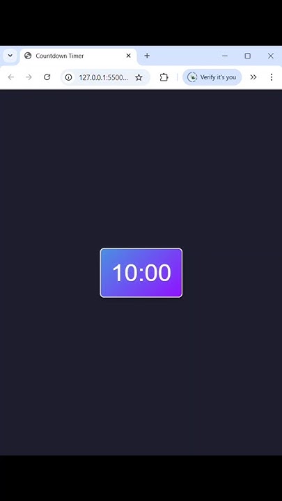Countdown Timer Html Css Javascript Codetutorial Coding