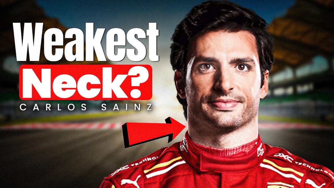 The Truth About Carlos Sainz’s ‘Weak Neck’ - YouTube