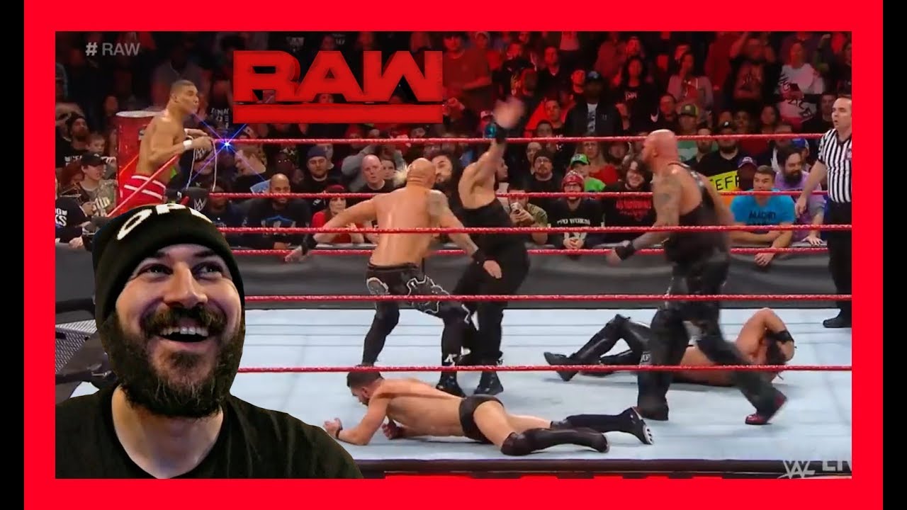 Reaction: BALOR CLUB VS THE SHIELD 2.0 (WWE RAW January 8th 2018) - YouTube