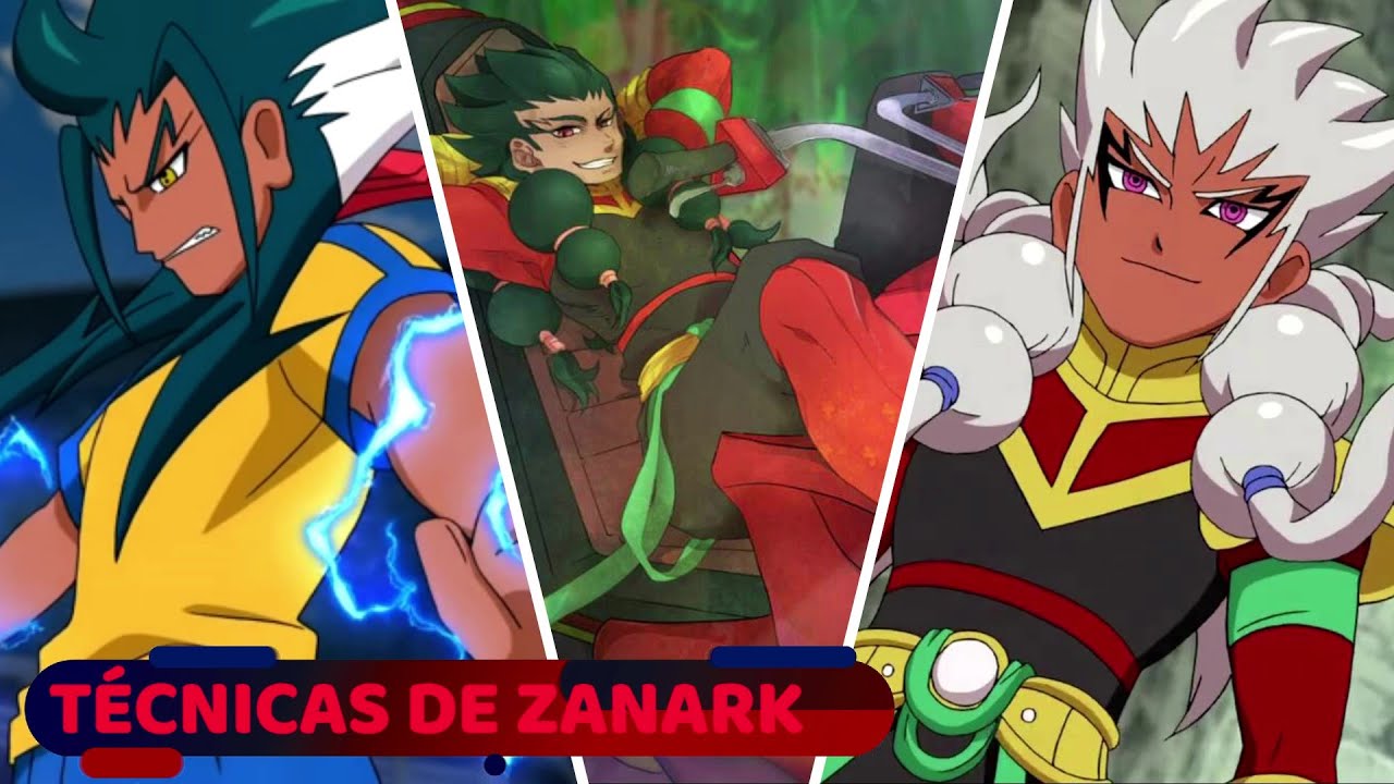 TODAS las TÉCNICAS de ZANARK AVALONIC en Inazuma Eleven Go Strikers ...