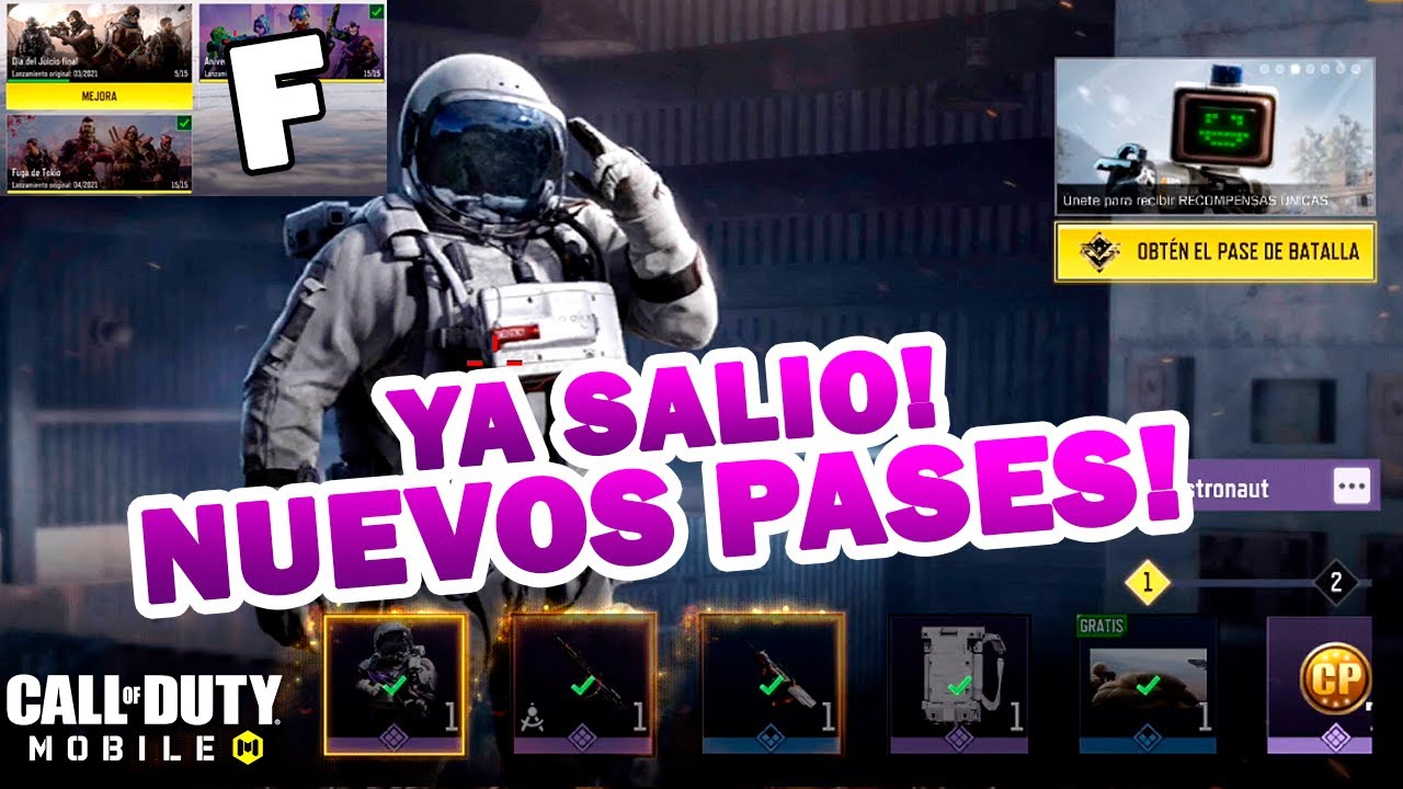 COMPRAMOS EL PASE DE BATALLA!🔥 Y F POR EL PASE DE BOVEDA COD MOBILE ...