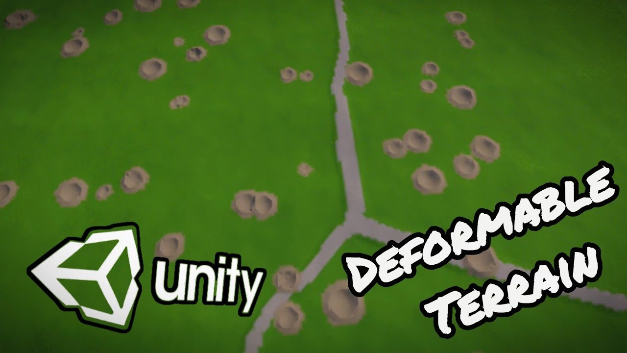 Deformable terrain in Unity [Demo] #unity #gamedev #unity3d - YouTube