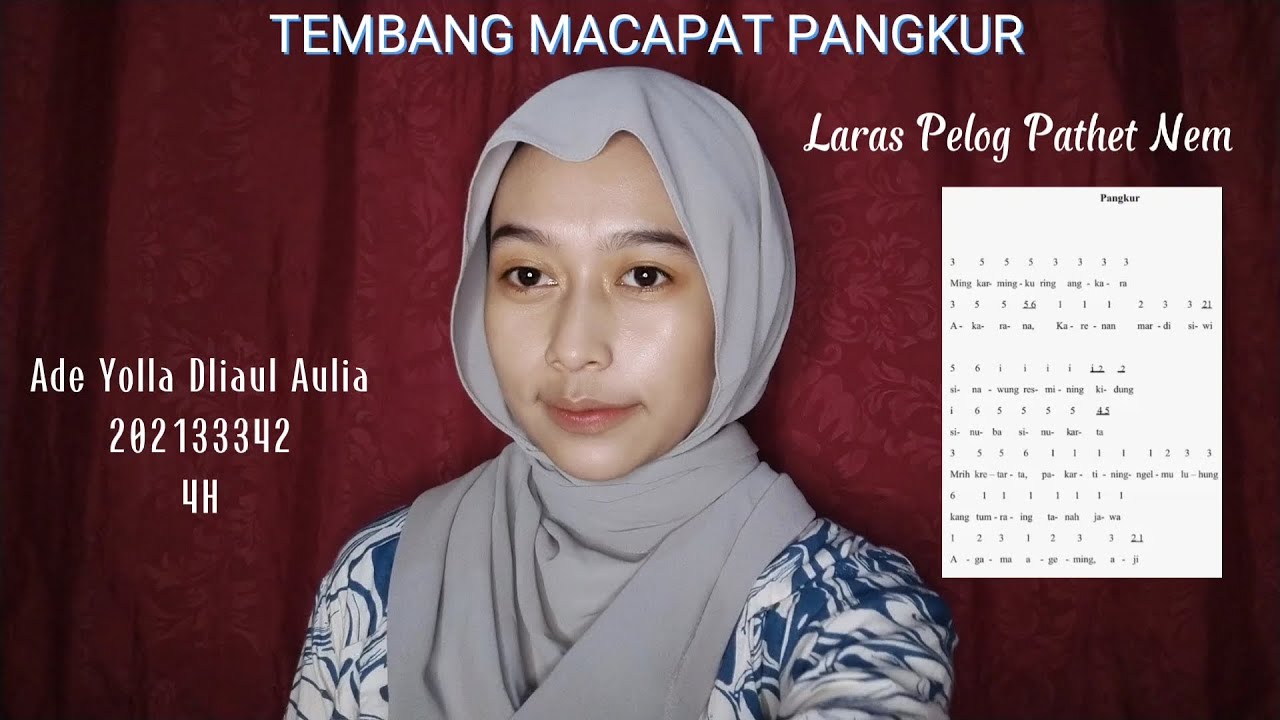 TEMBANG MACAPAT PANGKUR LARAS PELOG PATHET NEM | PRIGEL BASA JAWA - YouTube