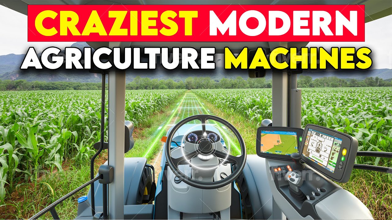10 Craziest Farming Machines you won't believe EXIST! - YouTube