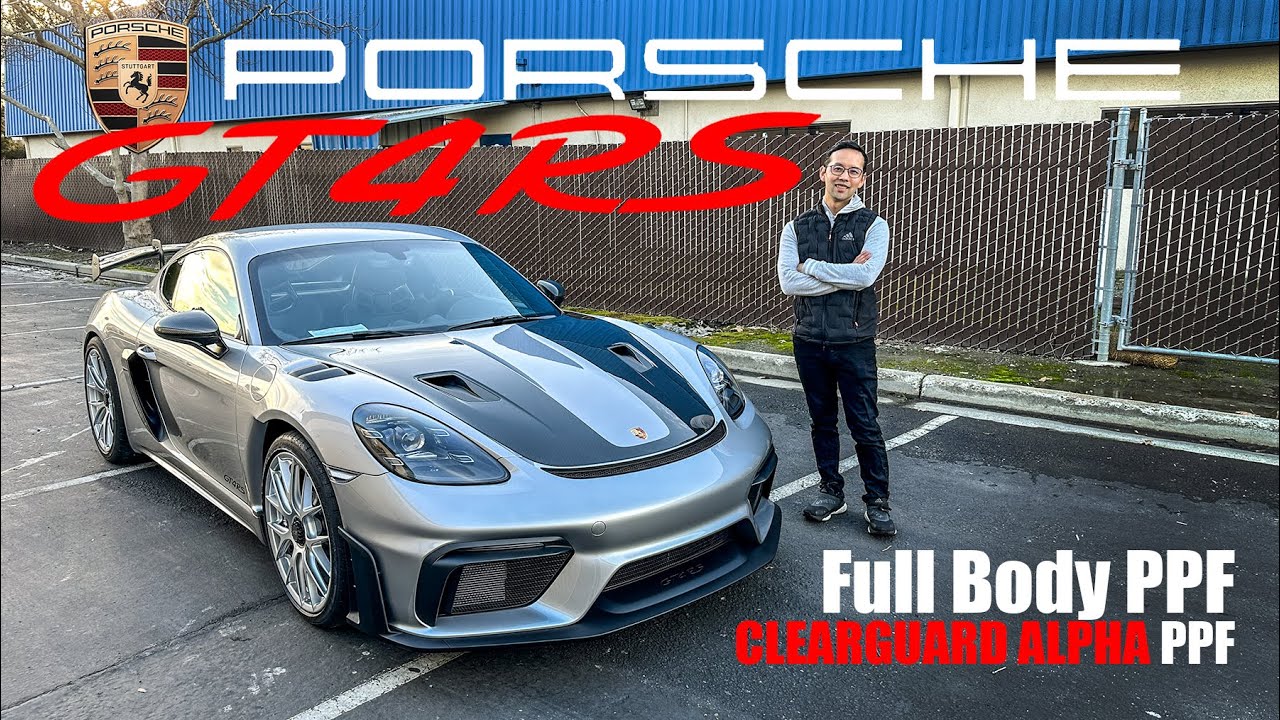 Porsche GT4 RS (GT Silver) | Full Body Seamless Custom PPF - YouTube