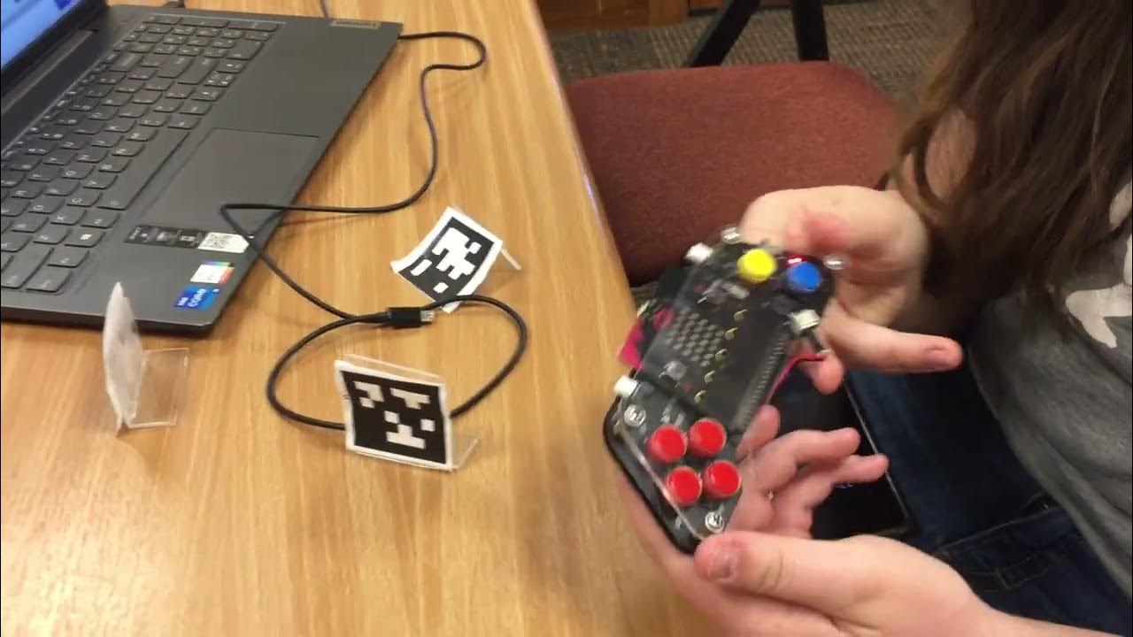 Machine Learning Microbit Maqueen Huskylens, Tag Recognition - YouTube