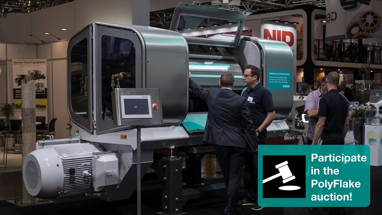 The Bühler PolyFlake Auction - YouTube