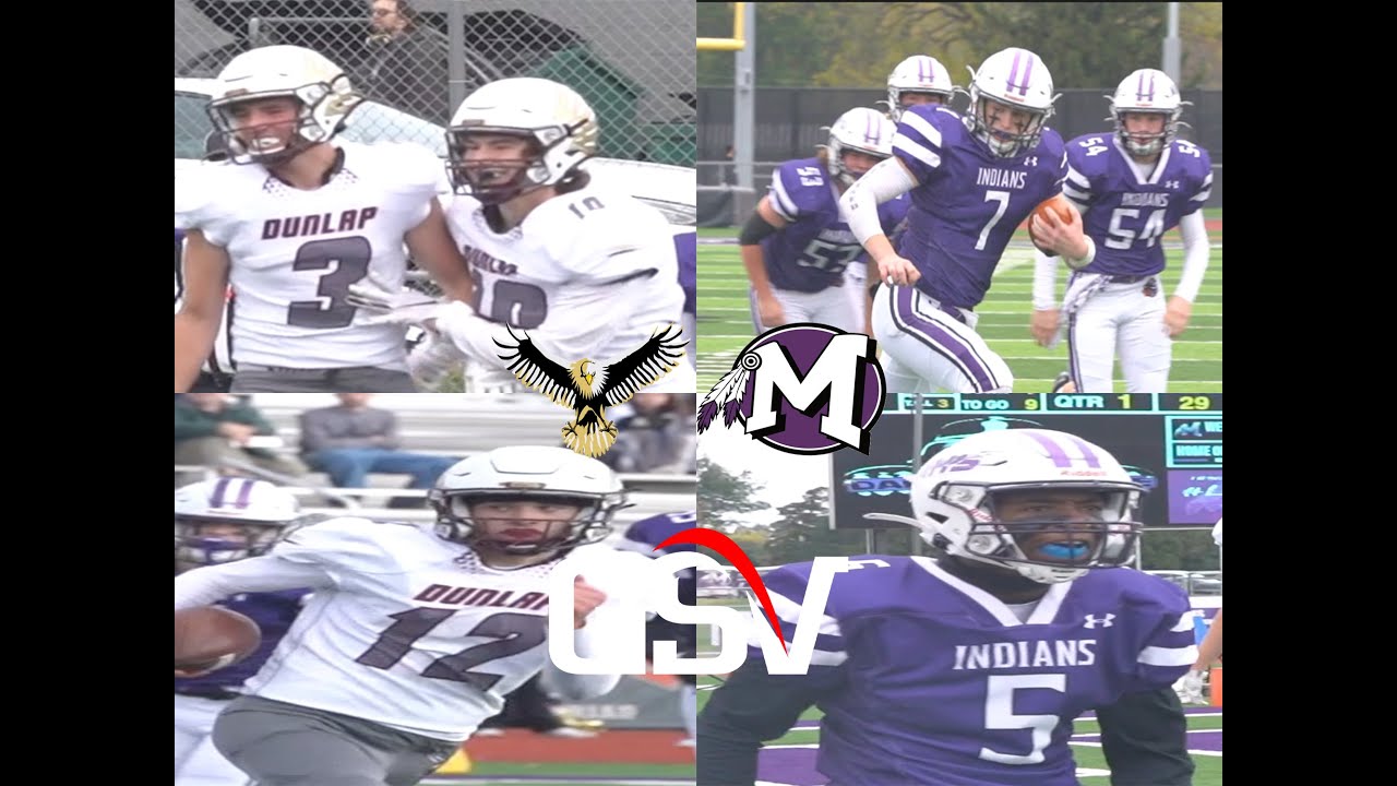 #13 DUNLAP @ #4 MASCOUTAH | IHSA Class 5A 1st Round | Zane Timon takes ...