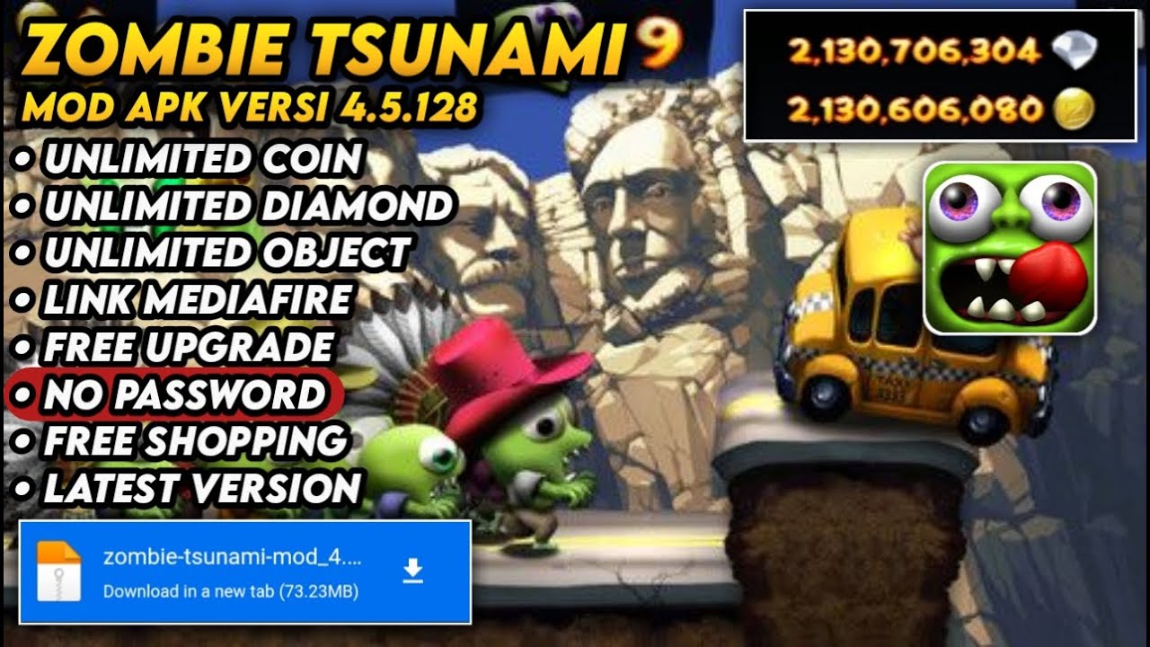 Zombie Tsunami Mod Apk V4.5.128 Terbaru 2023! - Unlimited Coin ...
