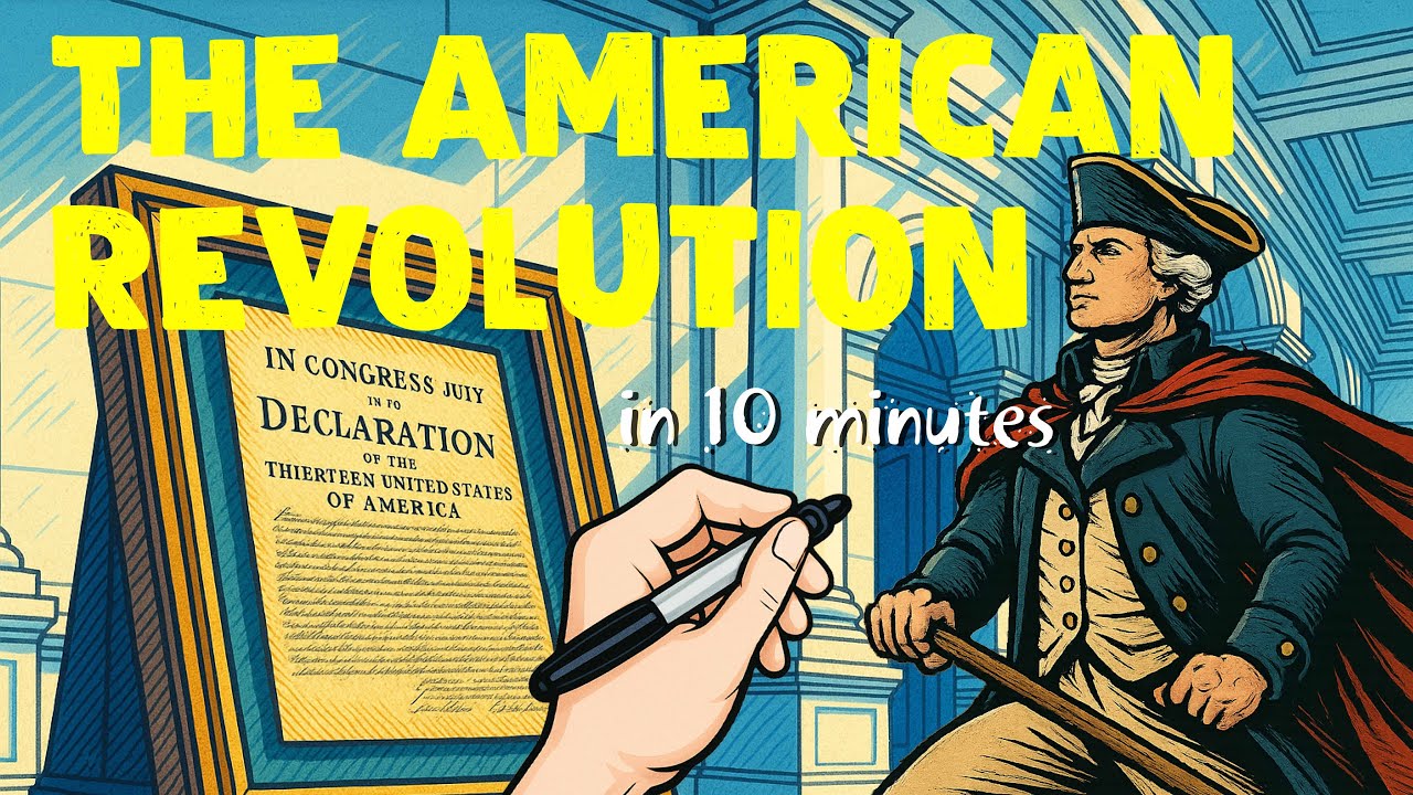 The American Revolution in 10 Minutes | How 13 Colonies Defeated an ...