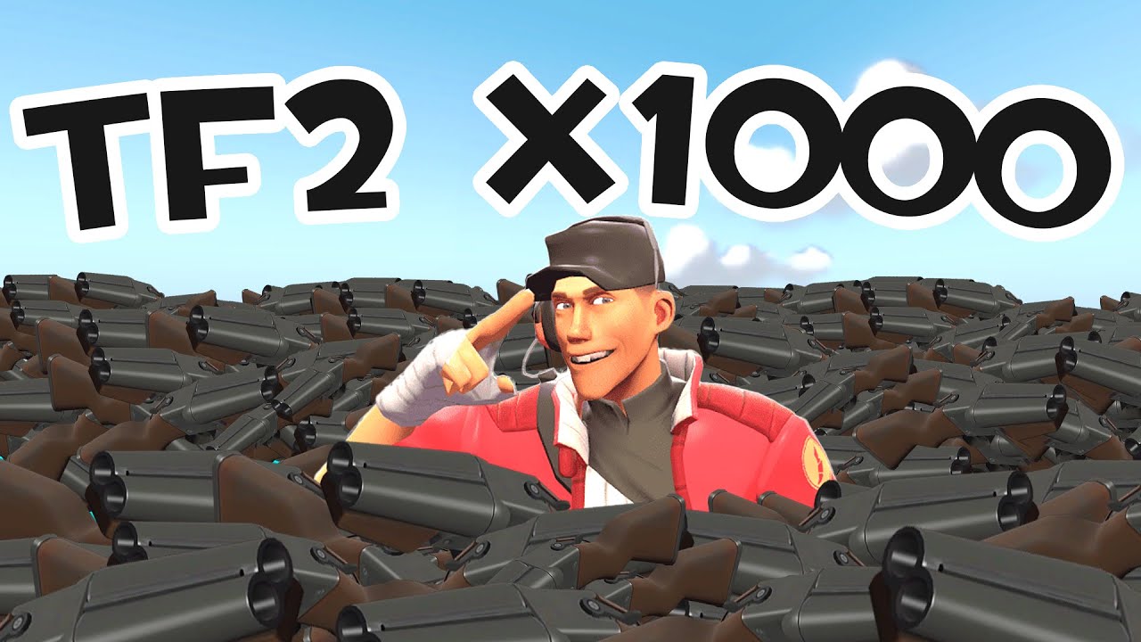 TF2 1000X Force a Nature is OP! - YouTube
