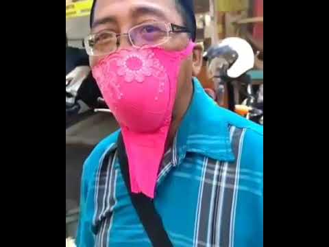 Masker bh ini bikin ngakak - YouTube
