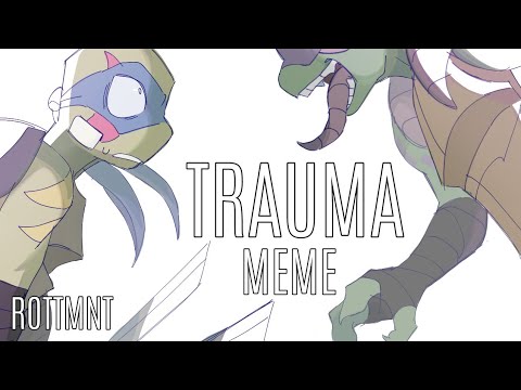 |TRAUMA| ANIMATION MEME ROTTMNT krangafied donnie au PART2 - YouTube
