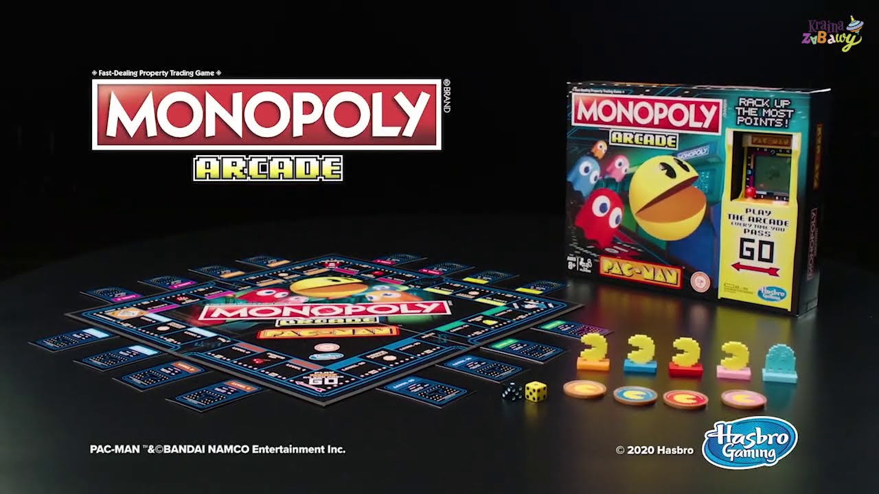Hasbro - Gra Monopoly Arcade Pac-Man Wersja Polska E7030 - www ...