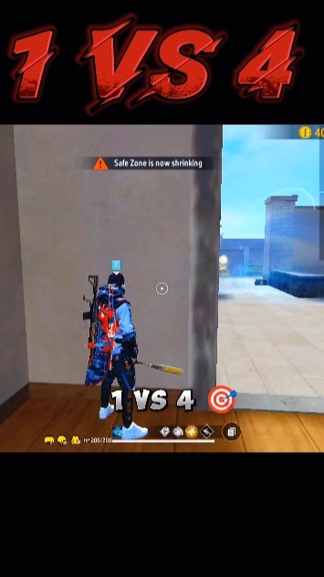 CS RANK || 🤡|| BR RANK 😈 1 vs 4 clutch 🎯 #shorts #viral - YouTube