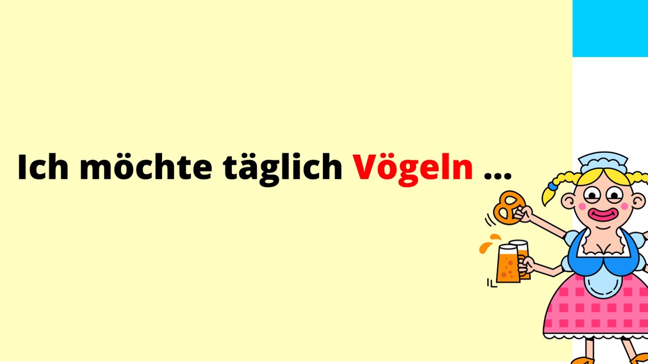 Humorvolle kurze Witze zum Oktoberfest - YouTube