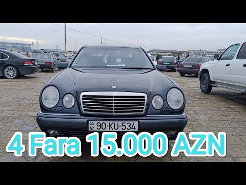Mercedes Dörd göz 1998 Mator 2.4 benzin.Qiymeti15.000 AZN .Sumqayıt maşın bazarı.#mercedes