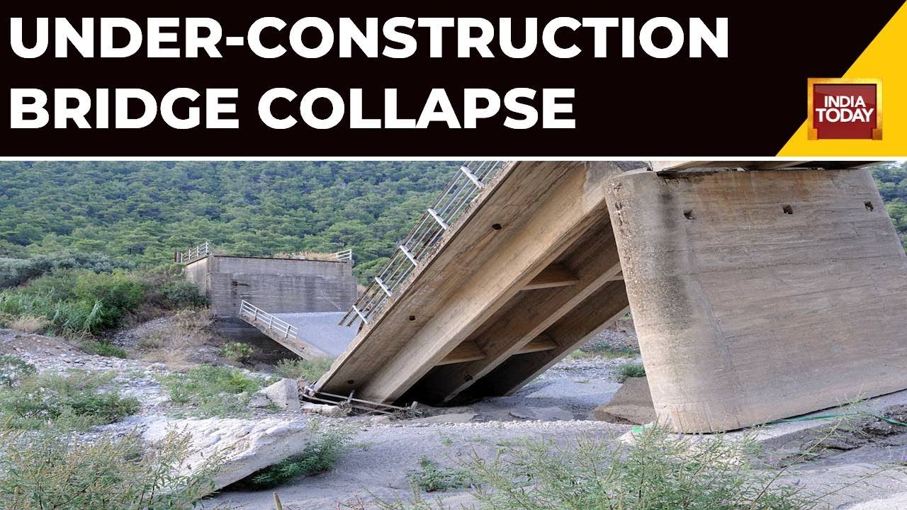 One Dead As Part Of Under-Construction Bridge Collapses In Gujarat's ...
