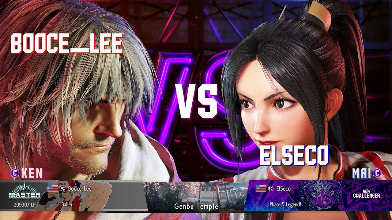 SF6 booce_lee (Ken Classic) Vs ElSeco (Mai Classic) - YouTube