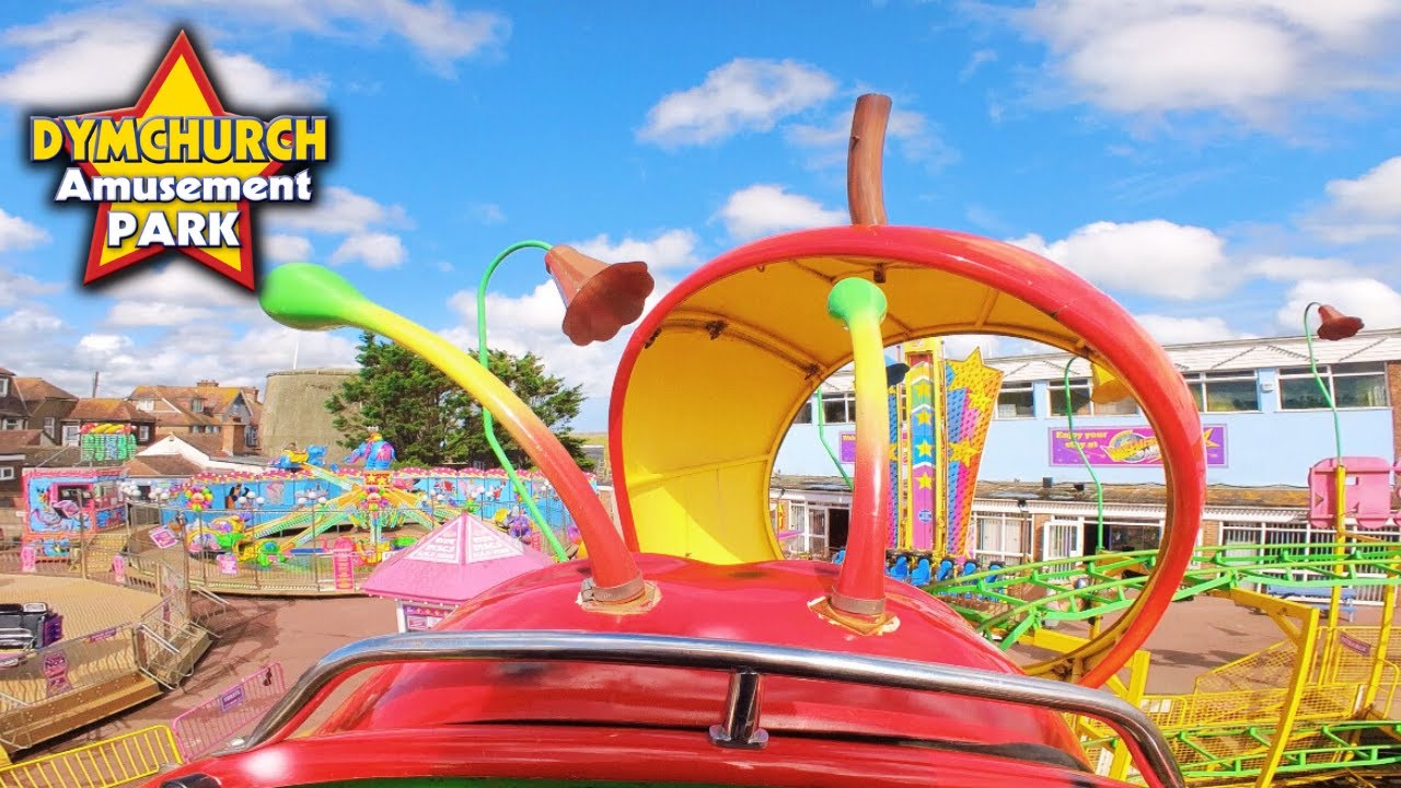 WACKY WORM Coaster at Dymchurch Amusements inc an APPLE! - YouTube