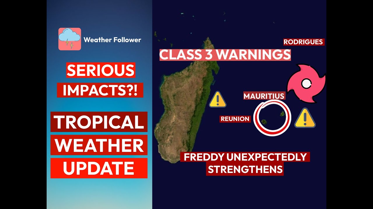 Tropical Update: Serious Impacts Expected from Cyclone Freddy to ...