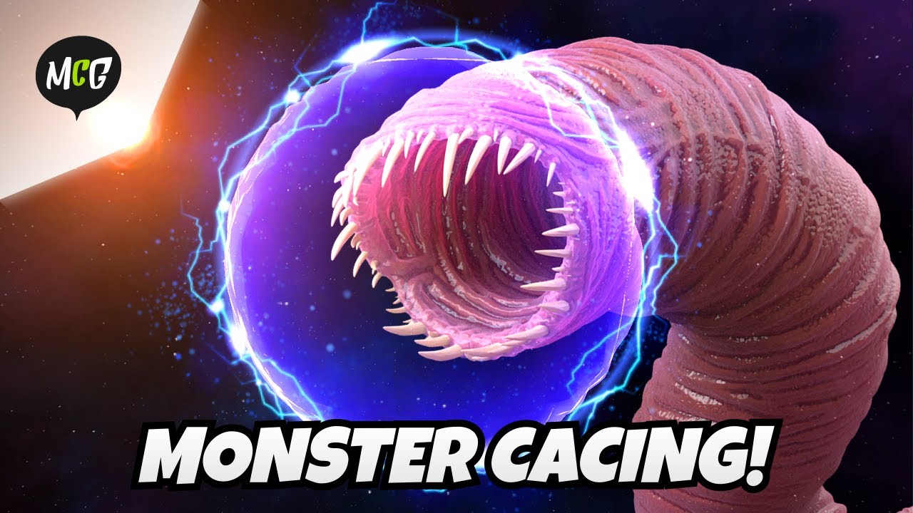 Monster Cacing VS Planet Hantu! - Solar Smash - YouTube