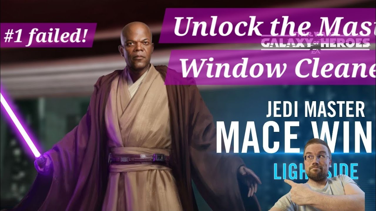 Master Mace Windu unlock tier 1! - YouTube