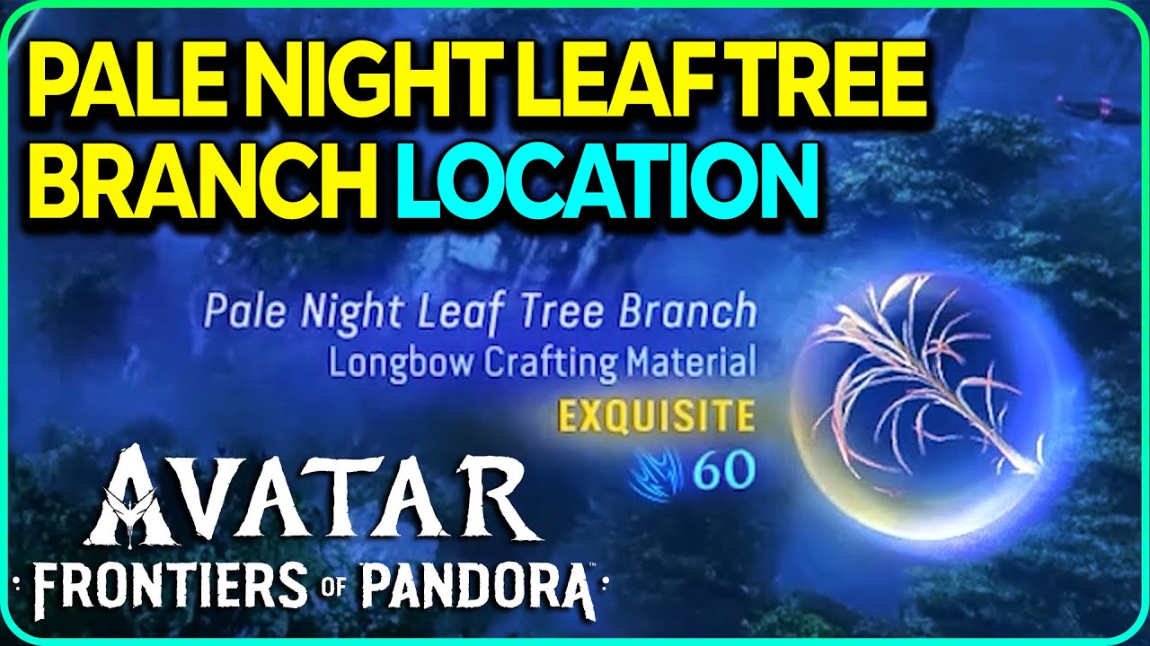 Pale Night Leaf Tree Branch (Exquisite) Location Avatar Frontiers of ...