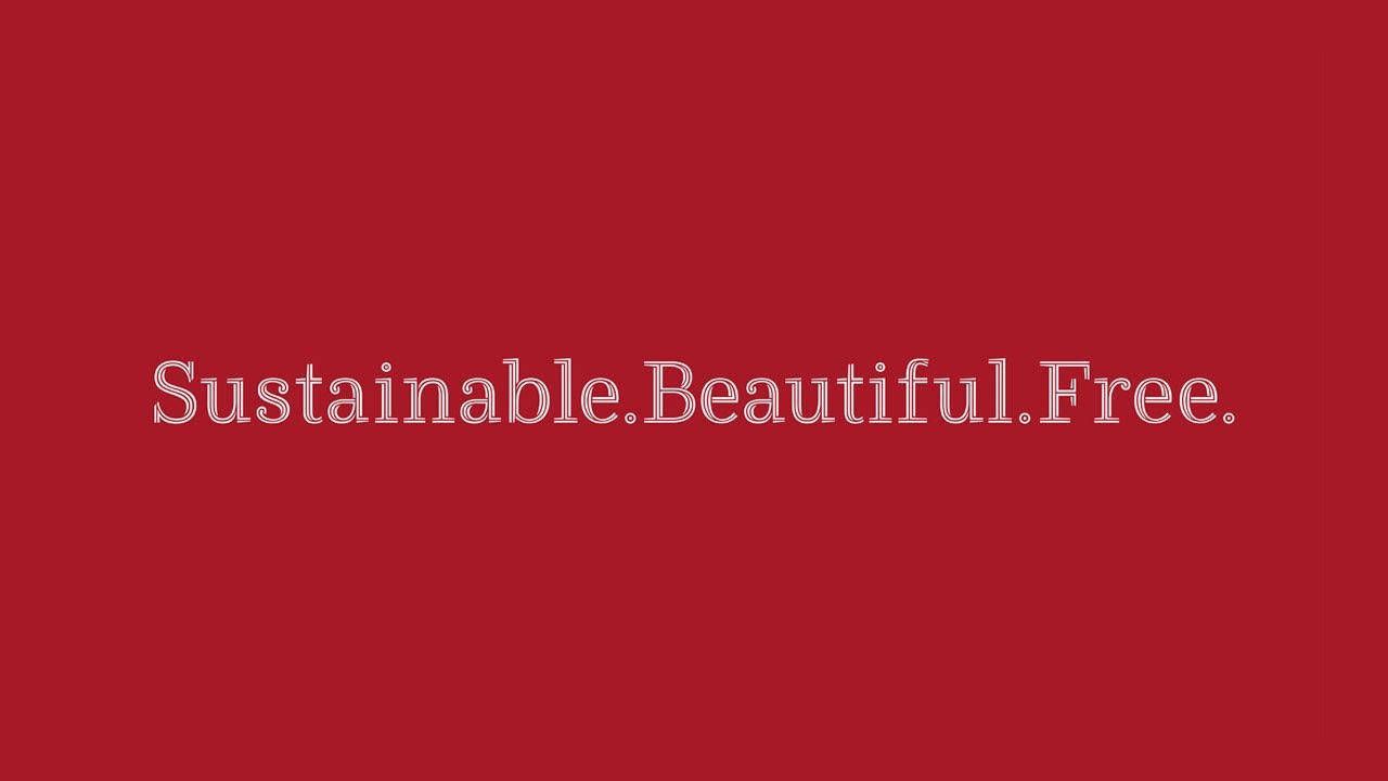 Ryman Eco - The world's most beautiful sustainable font - YouTube