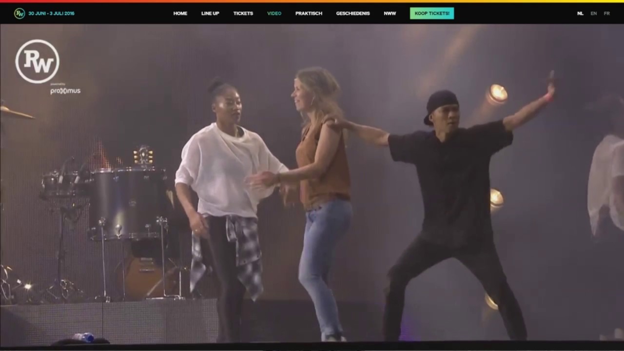Our Macklemore - Dance off @ Rock Werchter 2016 - YouTube