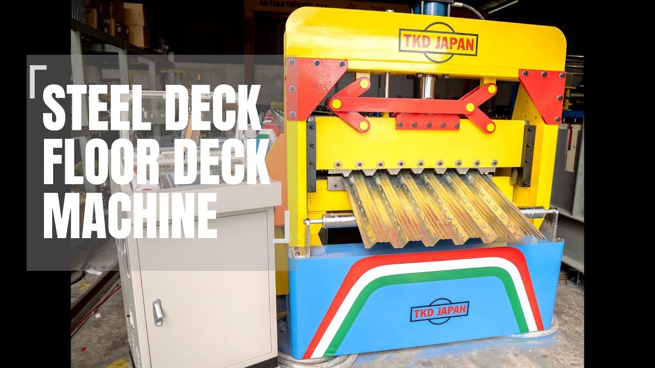 STEEL DECK MACHINE - YouTube