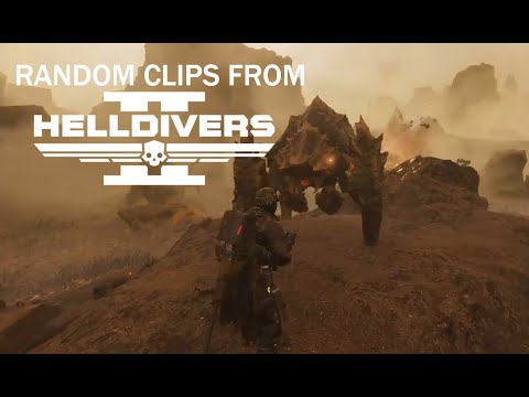 HELLDIVERS 2 | Random clips - YouTube