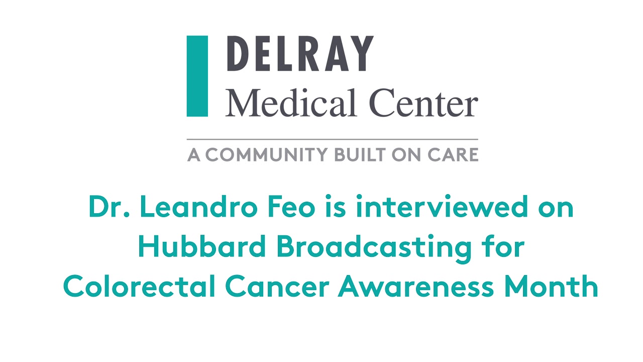 Dr Leandro Feo is interviewed on Hubbard Broadcasting for Colorectal ...