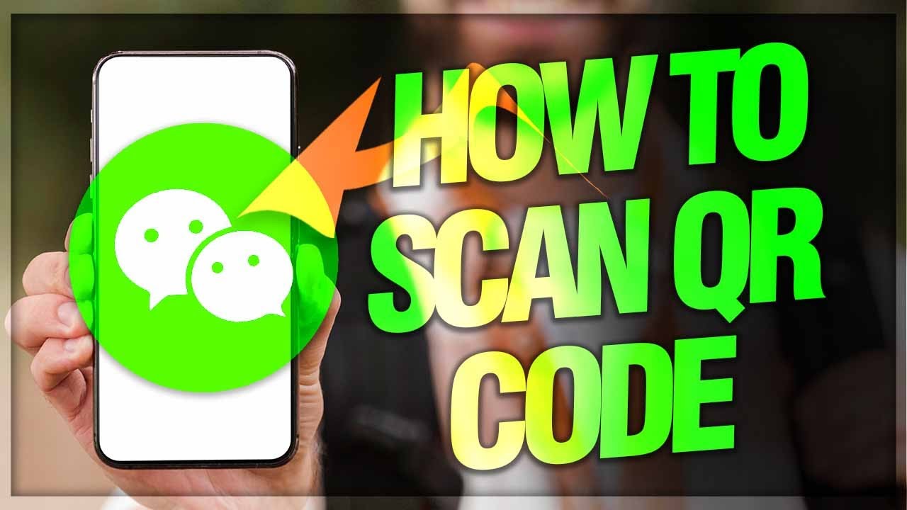 How To Scan Qr Code On WeChat App - YouTube