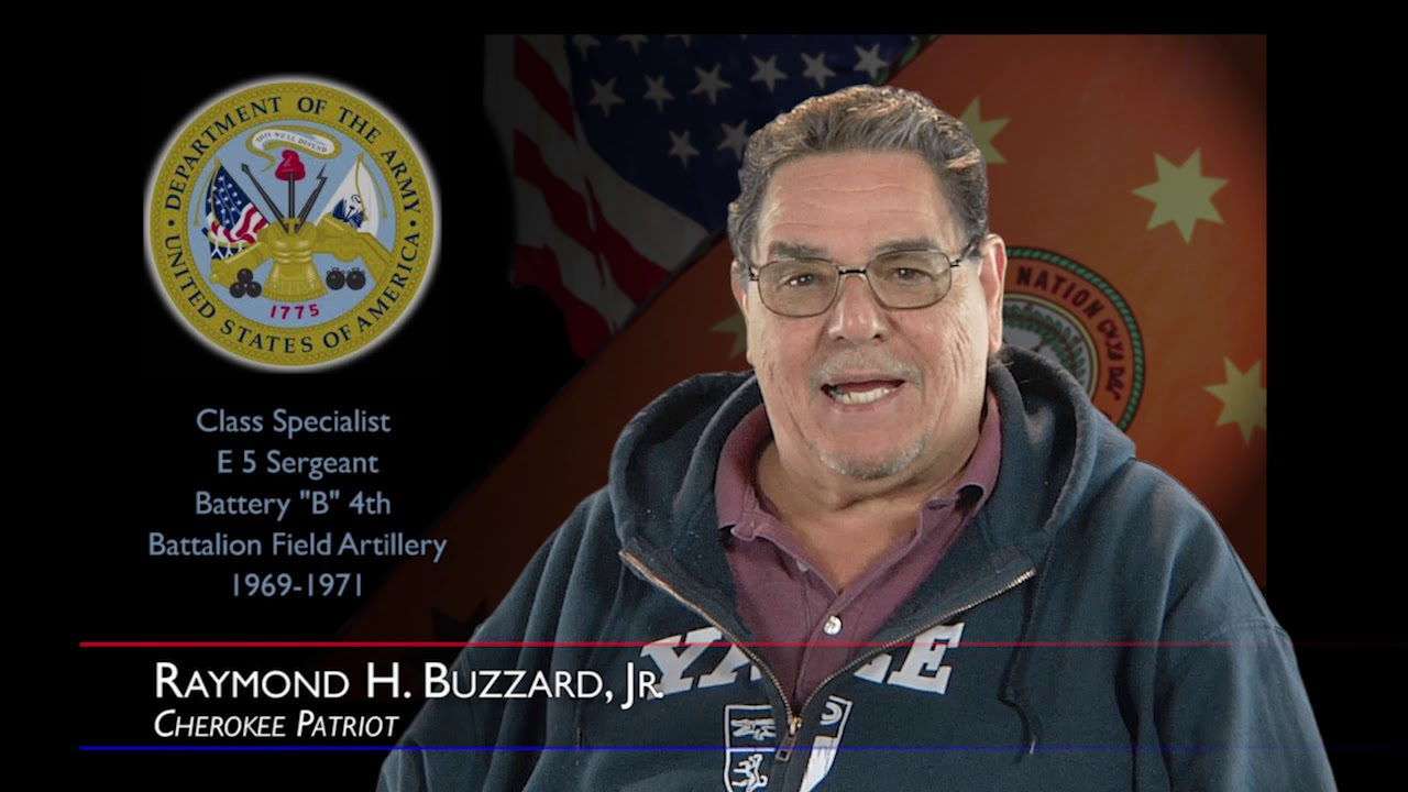 Cherokee Nation Veteran Raymond H. Buzzard, Jr. - YouTube