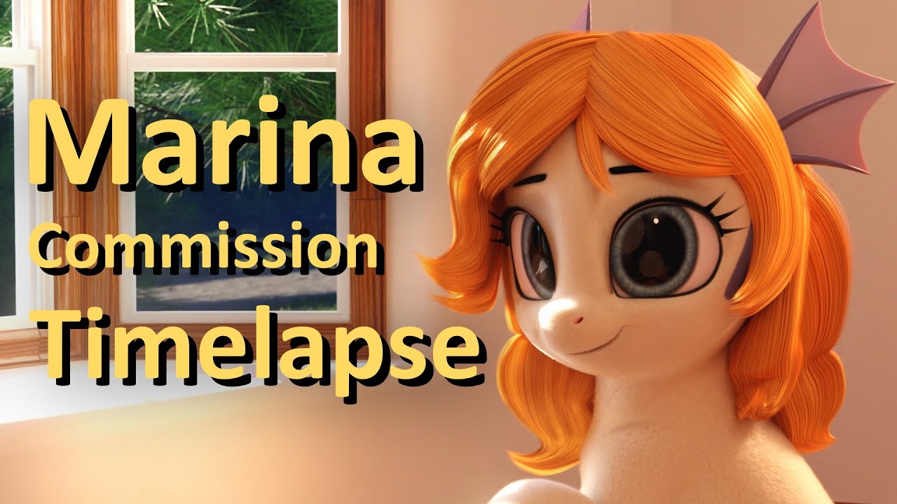 3D Modeling & Animation Timelapse - Marina Commission - YouTube
