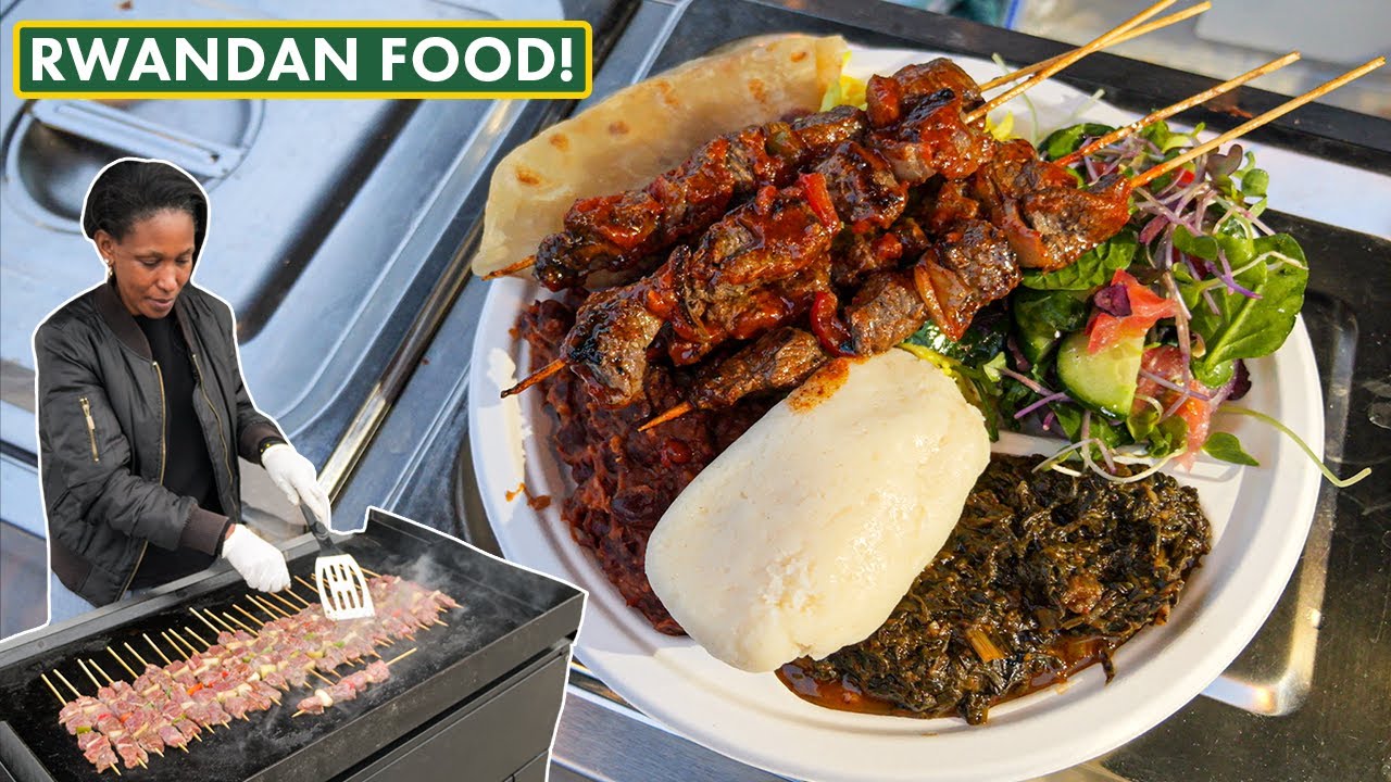 Trying RWANDAN FOOD for the First Time! | Food Truck Festival in ...