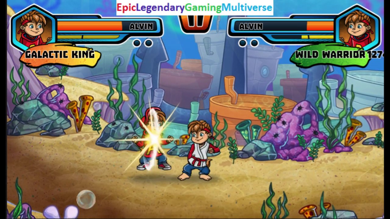 Alvin The Chipmunk VS Alvin The Chipmunk In A Nickelodeon Super Brawl ...