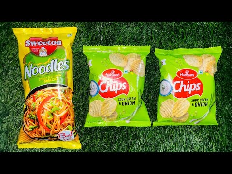 Satisfying video,Chips,Chips,Noodles,Cutting video - YouTube