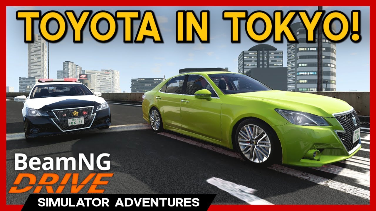 BEST JAPANESE MODS FOR BEAMNG! - Tokyo Expressway & Toyota Crown - YouTube