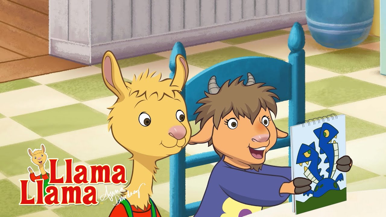 Pond Creature Drawings | Llama Llama Episode Clip - YouTube