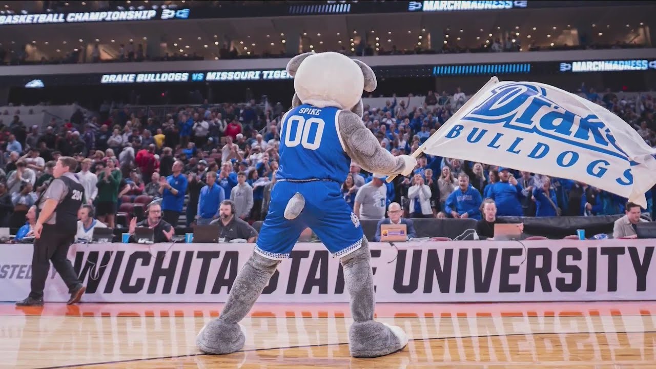 Drake fans, players enjoy NCAA tourney success ahead second round - YouTube