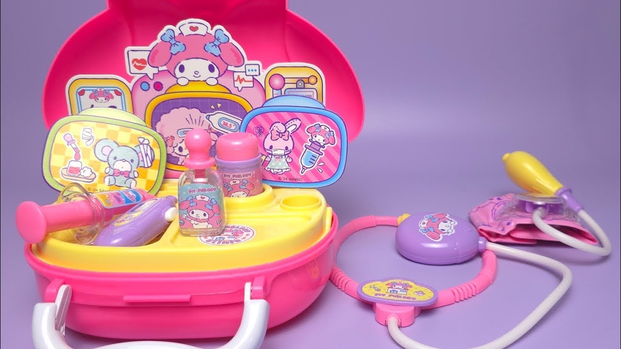 My Melody Doctor Set Satisfying with Unboxing Toys Collection ASMR #507 ...