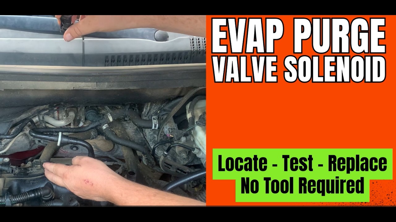 P0442 Code on Chevy Cruze? Easy Purge Valve Solenoid Fix You Can Do at Home - YouTube