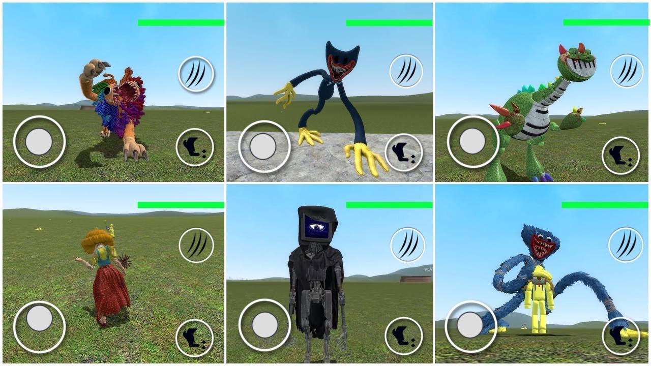 I Become All BOSSES in Poppy Playtime - YouTube