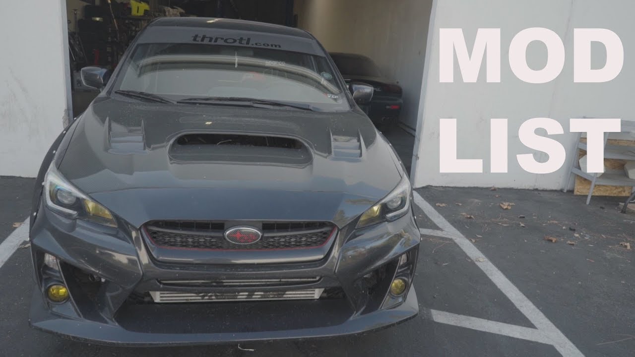 EVERYTHING YOU NEED TO KNOW ABOUT MY WRX! - YouTube