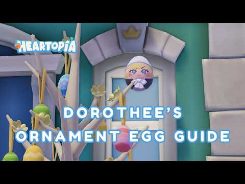 CAN’T REACH IT?! 🪜 - How to Get Dorothee's Egg Photo EASY in Heartopia (Fix Guide)