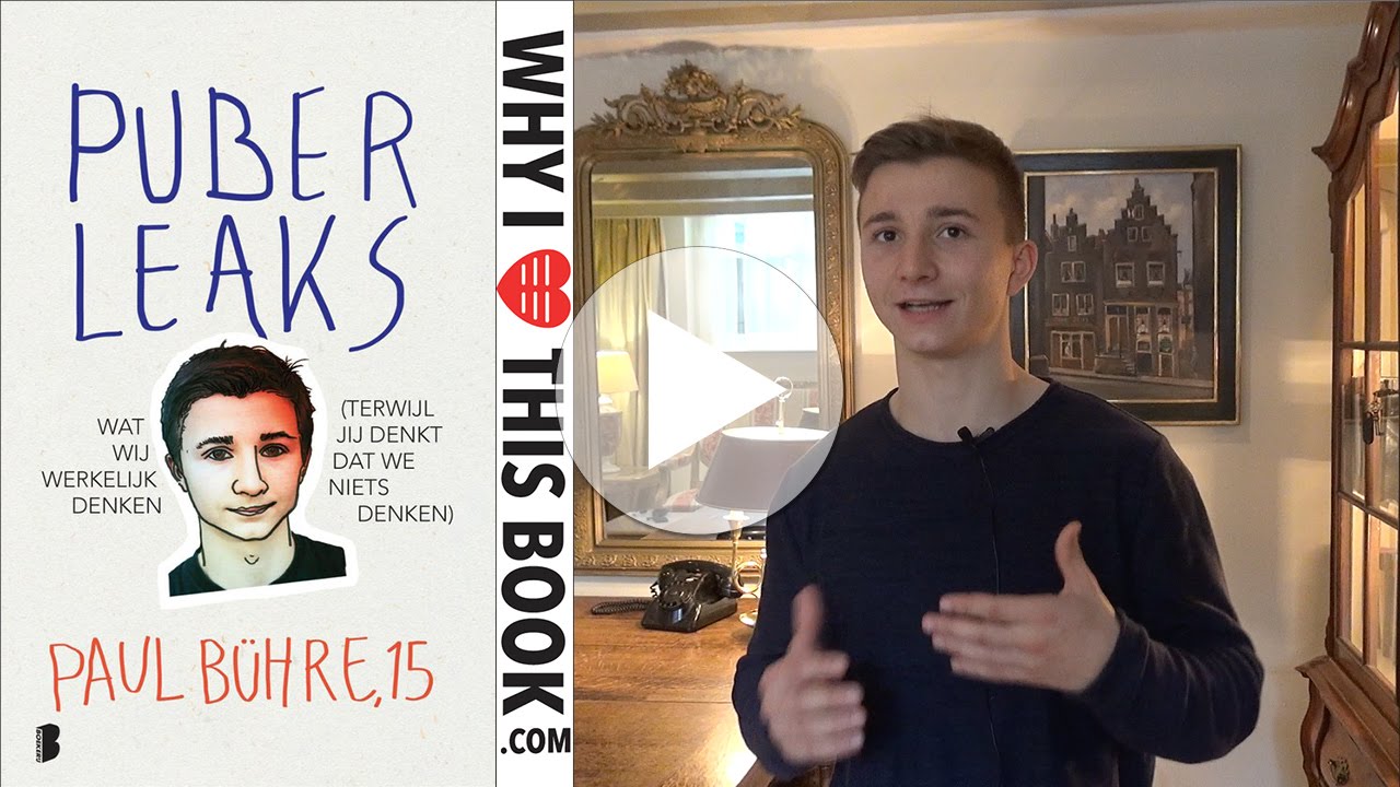 Paul Bühre over zijn boek Puber leaks - YouTube