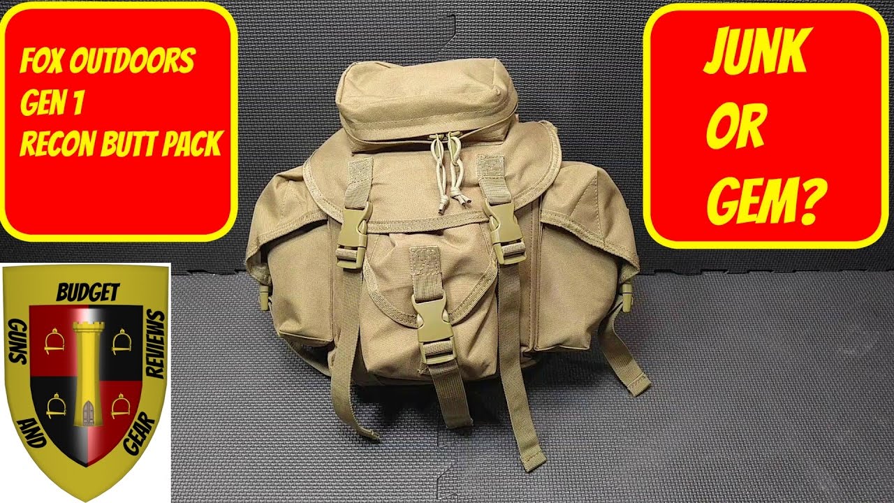 Fox Outdoors Recon Butt Pack Review - YouTube